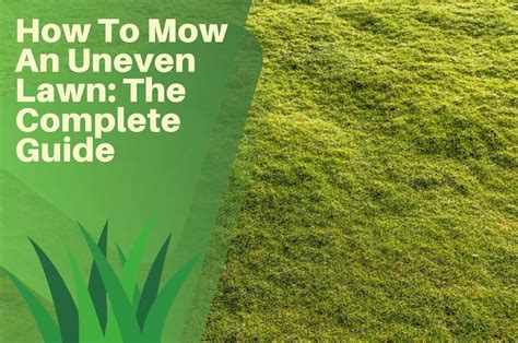How To Mow An Uneven Lawn The Complete Guide The Turf Doctor