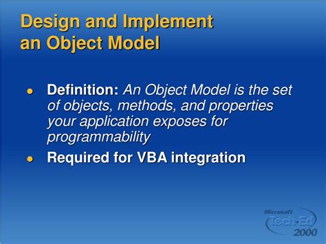 Ppt Integrate The Vba 6 Development Environment Into Your Application Powerpoint Presentation