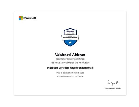 Vaishnavi Patil On Linkedin Azure Microsoftcertification