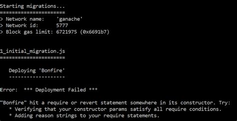 Solidity Hit A Require Or Revert Statement Somewhere In Its