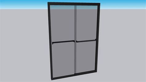 Shower Door Sliding Frosted Glass 3d Warehouse