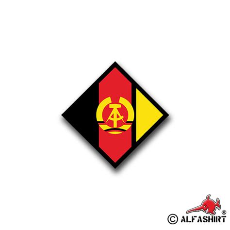 Aufklebersticker Nva Wappen Nationale Volksarmee Mauer Ddr Wappen