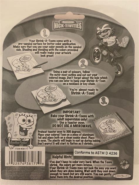 Nickelodeon Shrink A Toons Spongebob Rugrats Jimmy Neutron Rare New