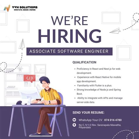 Associate Software Engineer Fullstack Jobseekerlk
