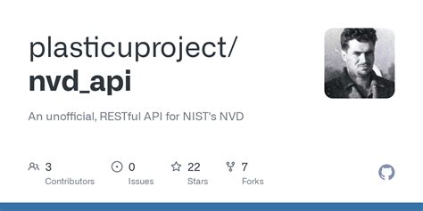 github plasticuproject nvd api an unofficial restful api for nist s nvd