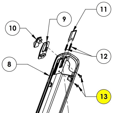 Cube Battery Cover Shift Lock Screw