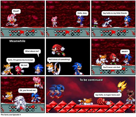 The Sonicexe Episode 4 Comic Studio