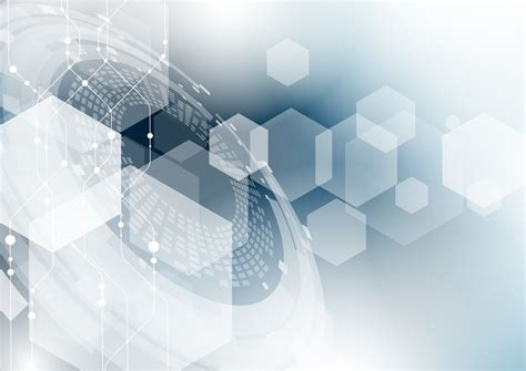 abstract technology background with hexagons. 607140 Vector Art at Vecteezy