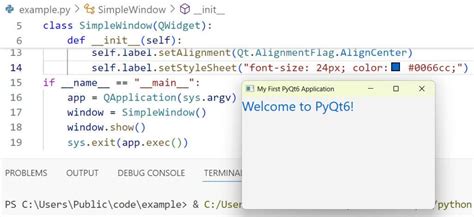 Basic Widgets In Pyqt6