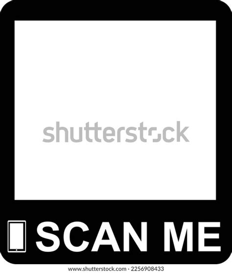 Scan Me Qr Code Icon On Stock Vector Royalty Free 2256908433 Shutterstock