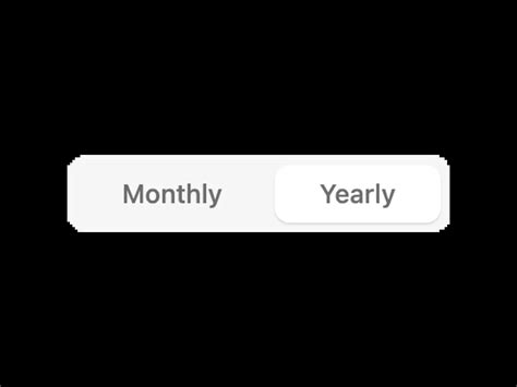 Bootstrap Toggle Switch Monthlyyearly Option
