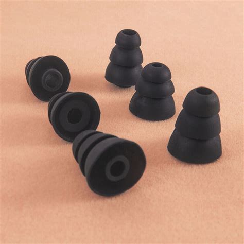 Pairs Rubber Silicone Earpiece In Ear Earphone Ear Tips Earbuds Replacement Shopee Malaysia