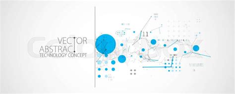 Technology Background With Plexus Effect Big Data Concept Colourbox