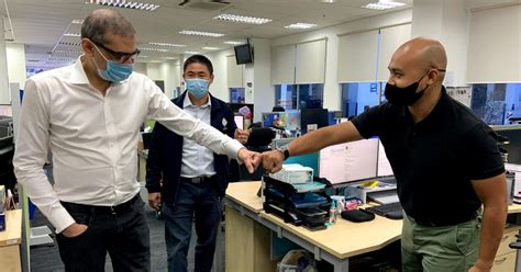 Rajeev Suri On Linkedin It Was Awesome To Visit The Inmarsat Singapore