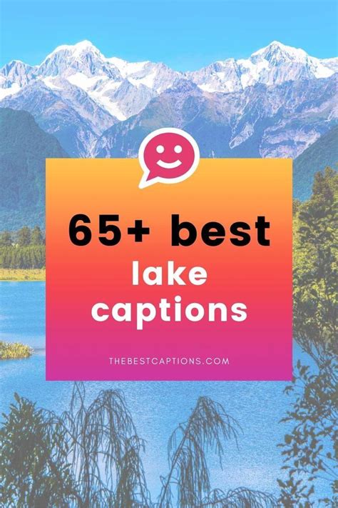 65 Best Lake Quotes And Lake Instagram Captions Lake Quotes Lake