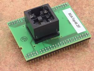 BGA Top ZIF Programming Programmer Adapter Socket Converter Package BGA Elnec