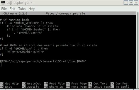 Configuring The Raspberry Pi As An Esp8266 Development Environment