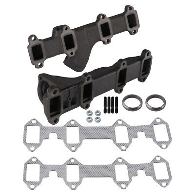 Rhlh Cast Iron Exhaust Manifold For Ford F100 F350 352 360 390 V8 1965