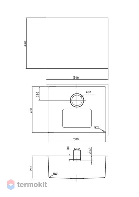 Мойка для кухни IDDIS Edifice EDI54B0i77 бронза (артикул: EDI54B0i77 ...