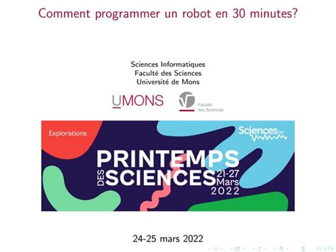 Comment Programmer Un Robot En 30 Minutes Pdf Programming
