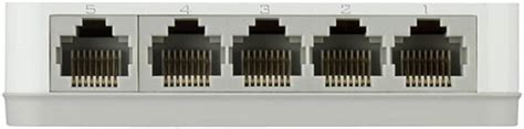 D Link 5 Port Gigabit Desktop Switch 5x1000base T Interface Auto Mdi