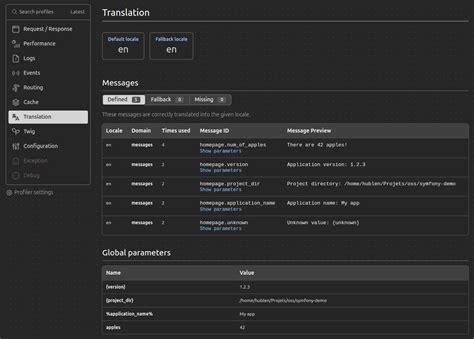 New In Symfony 73 Global Translation Parameters Symfony Blog