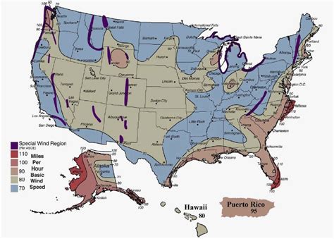 Wind Speed Zone Map