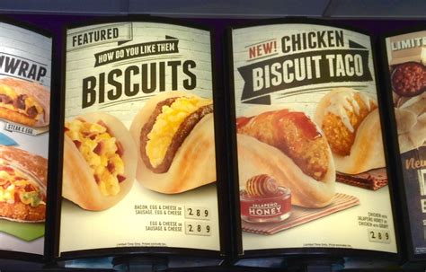 Taco Bell Breakfast Biscuit Taco Taco Bell Breakfast Biscu Flickr
