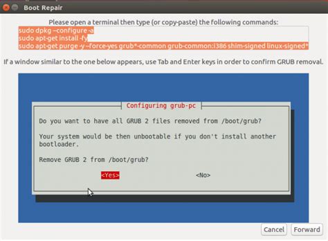How To Repair Grub Boot Loader On Ubuntu Linux 1604 1510 1504