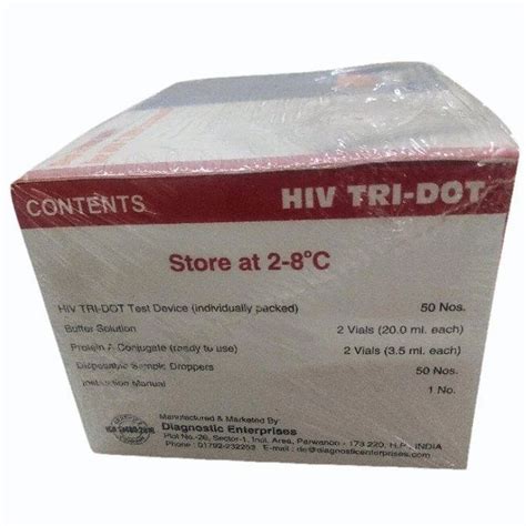 J Mitra Hiv Tridot 50 Test Kit At Rs 2800box In Pune Id 2851626026048