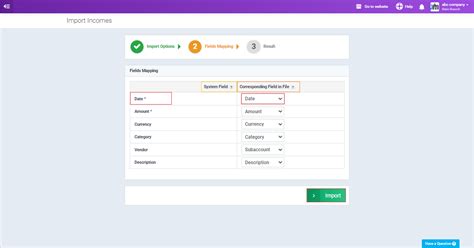 Importing Income Via Excel Daftra Knowledge Base