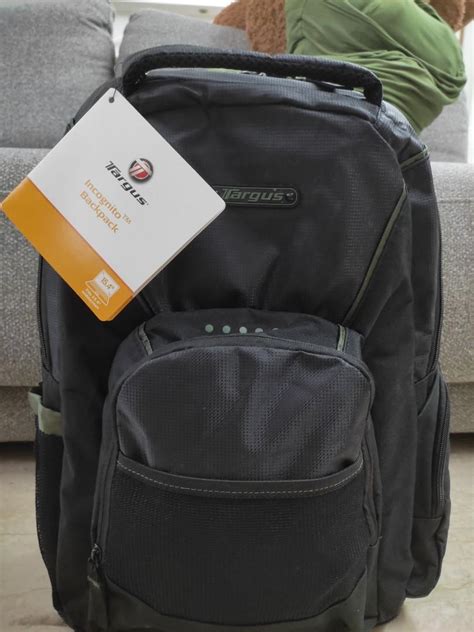 Targus Incognito Backpack Computers Tech Parts Accessories Laptop Bags Sleeves On Carousell