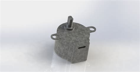 步进电机 28byj 48 Step 模型图纸下载 懒石网