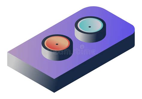 Remote Controller For Drone Or Joystick For Game Stock Illustration