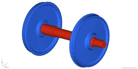 Three Dimensional Finite Element Model Of Wheel Pair Download