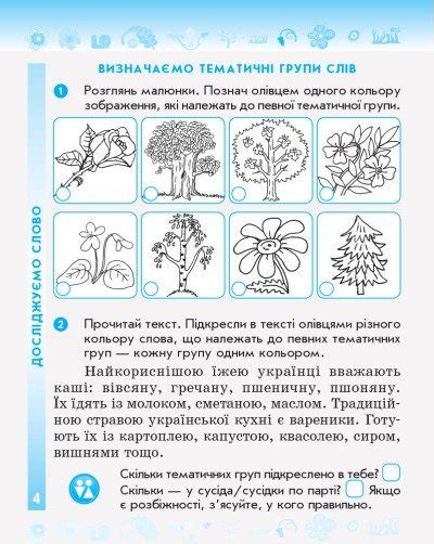 Зошит НУШ Українська мова 2 клас Робочий зошит до підручника Лариси Тимченко Ірини Цепової
