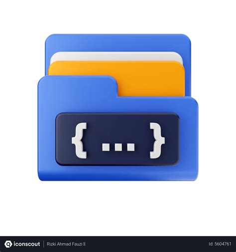 Free Programming Folder 3d Icon Free Download Files And Folders 3d