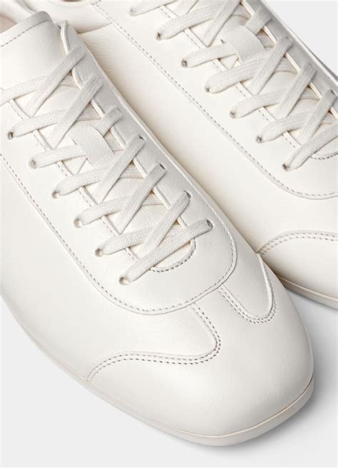 White Sneaker In Leather Suitsupply