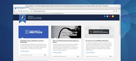 How To Install Chromium In Fedora Fedora Magazine