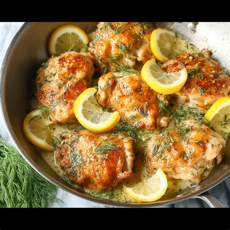 How To Make Lemon Dill Chicken Thighs Perfectly