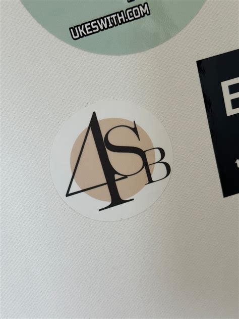 4sb Circular Sticker