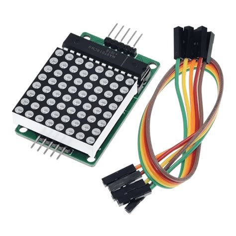 8x8 88 Max7219 Dot Led Matrix Module Mcu Led Display Control Module For Arduino 5v Interface