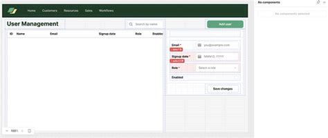 App Got Automatically Migrated To A Retool Default Template With A Green Header App