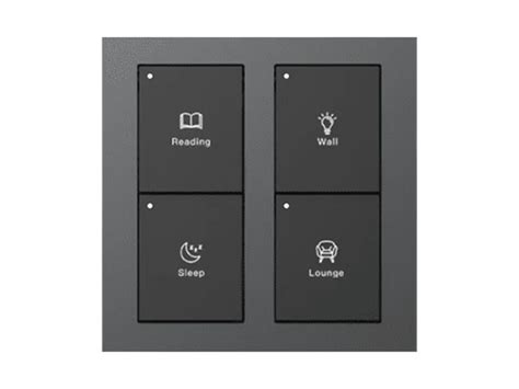 Siqitech D1 4 Button Switch With Battery Unwired Connect