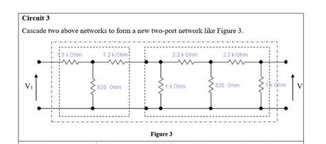 solved cascade two above networks to form a new two port