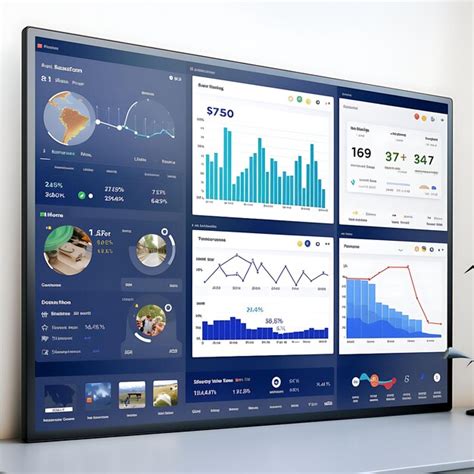 Premium Ai Image Web Dashboard Performance Analytics Dashboard With Advanced Performance An