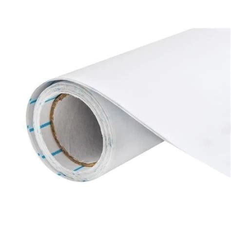 Самозалепваща се дъска фолио за писане рисуване със сухо изтриване 4 маркера 200x45 см Бяла