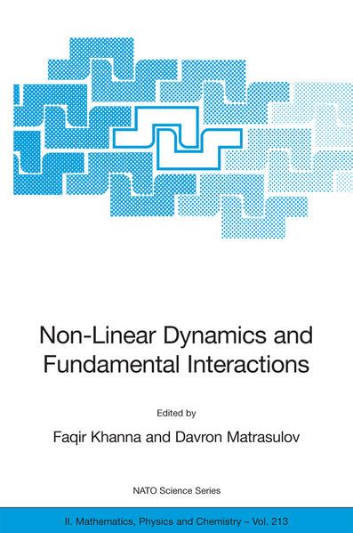 Non Linear Dynamics And Fundamental Interactions Nato Science Series