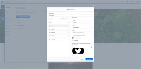 Advanced Community Navigation Components Salesforce Developers Blog
