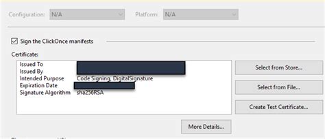 wpf vsts online build solution with clickonce signing pfx password